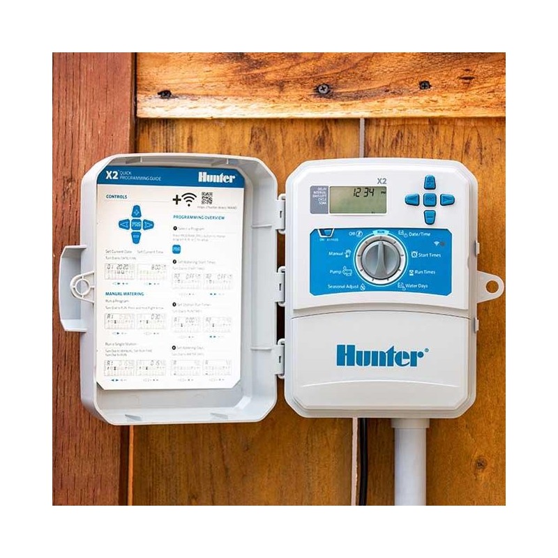 Hunter X2 irrigation controller, 6 outdoor zones