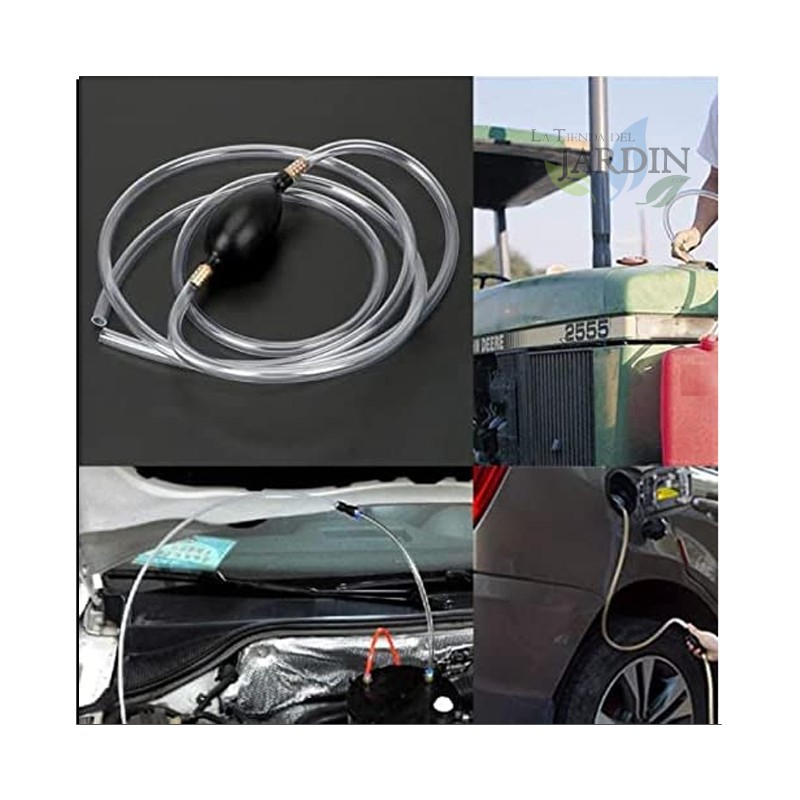 Transparent glass hose (8x11mm, 100m), pvc, 20º to + 60º conduction of ...