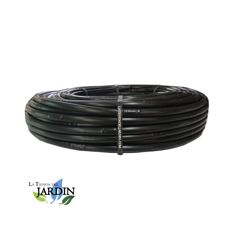 16mm drip irrigation pipe 75cm black, 100 meters