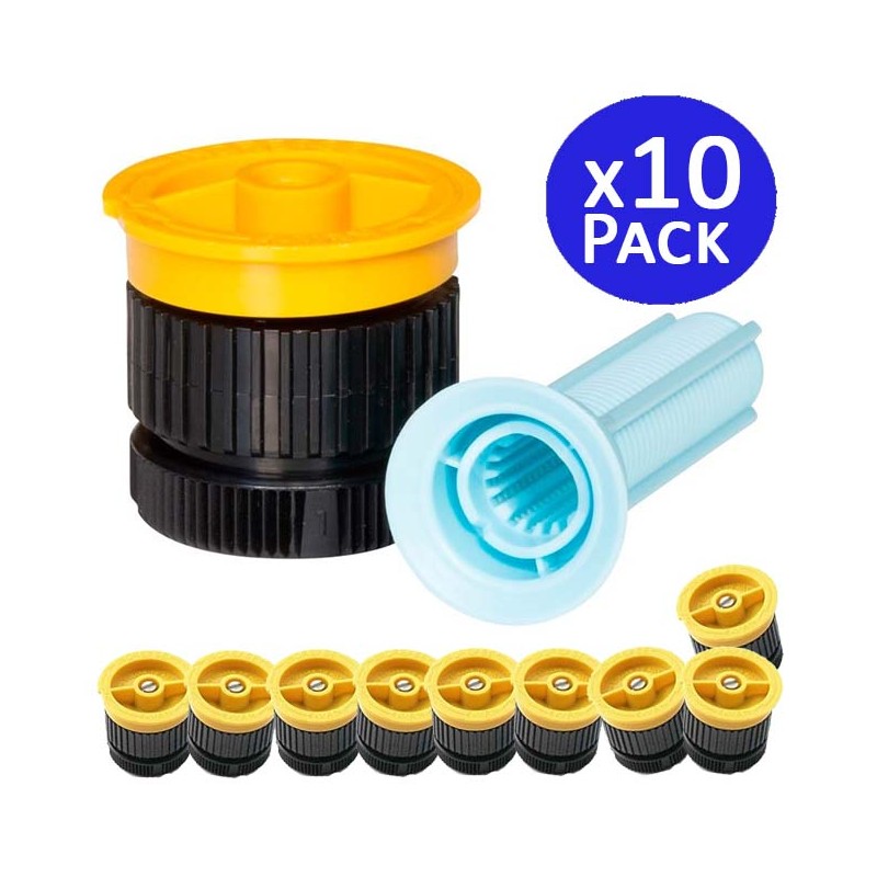 10 Nozzles for Rain Bird 4VAN diffusers. Range 1.2 meters adjustable