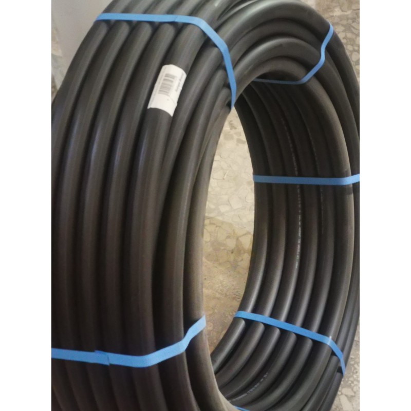 Lebensmittel-Polietilenorohr 25 mm 16 bar 100 m PE100 com altura alta