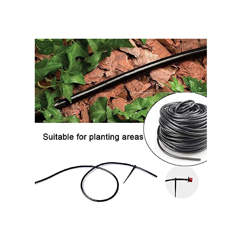 Flexible microtube 1,5 x 3 mm. Coil 200 meters. Black tube. Pipe used ...