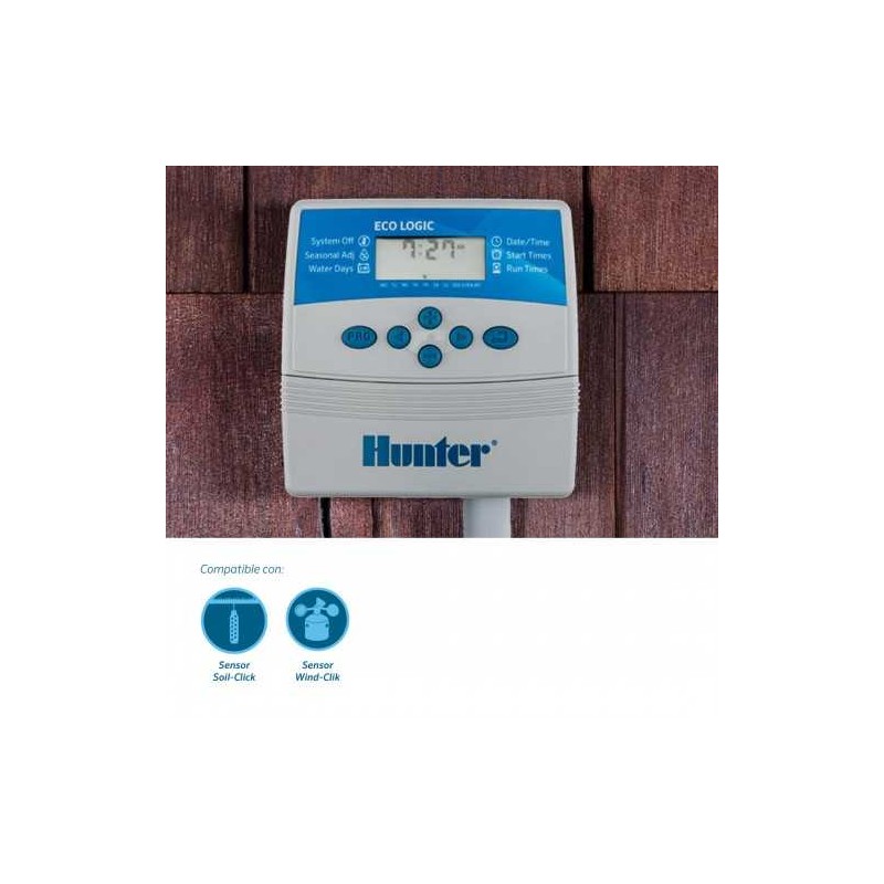 Hunter ELC 4 zone indoor irrigation controller