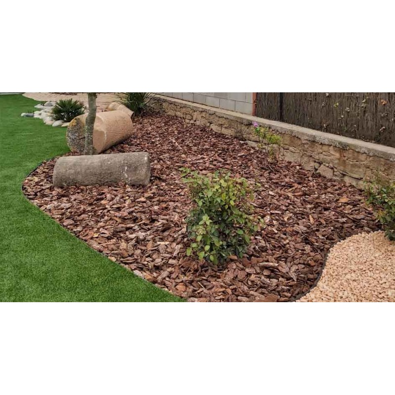 Pack 2 x Decorative Pine Bark Substrate 15 Kg-70 L, for plants and peat ...