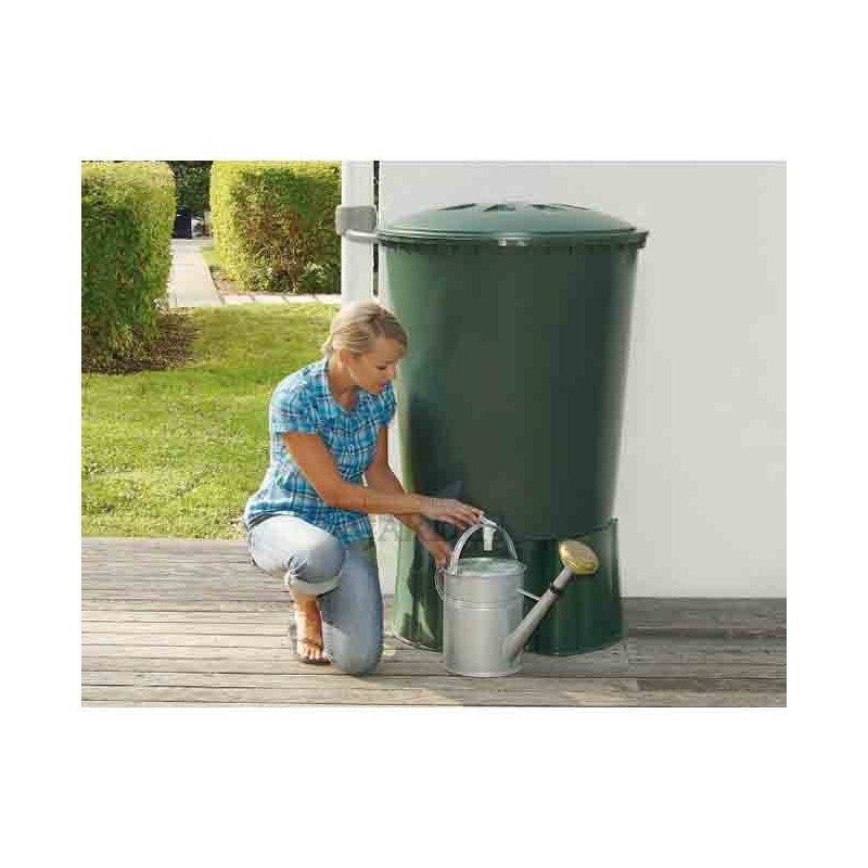 Round rainwater tank 300 liters