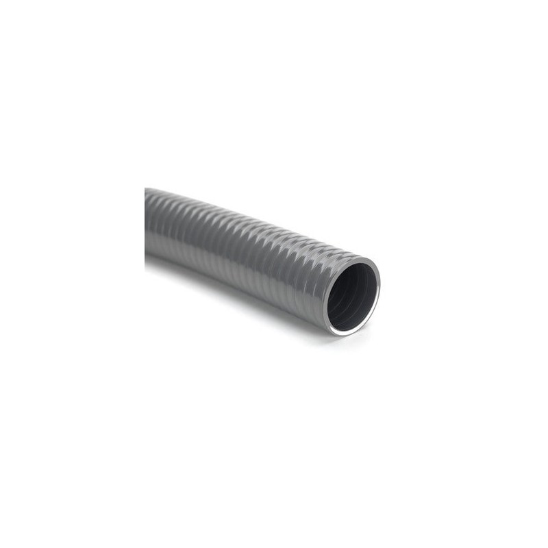 Tubería PVC Flexible hidrotubo Gris, 40mm, 5 metros
