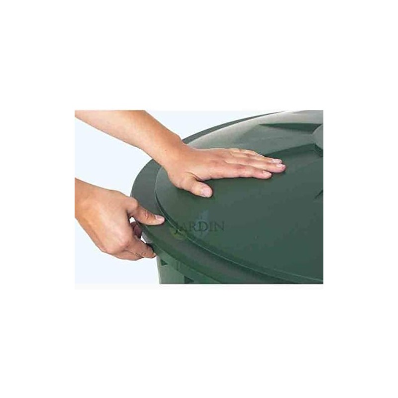 Polypropylene Water Tank 500 L Graf. Water recovery tank with lid + tap ...