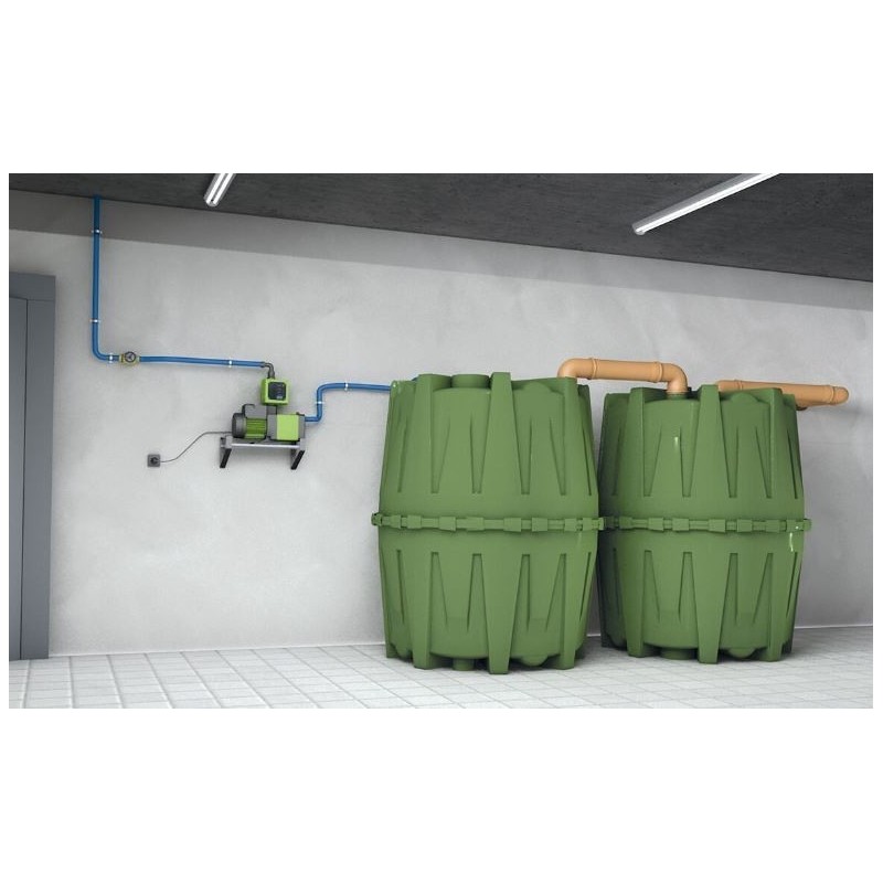 Polypropylene tank for rainwater 1600 liters