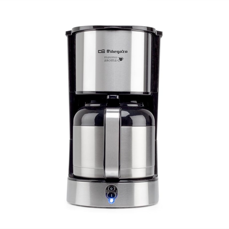 Orbegozo drip coffee maker. Capacity 1 L. Suitable for 10-12 cups.