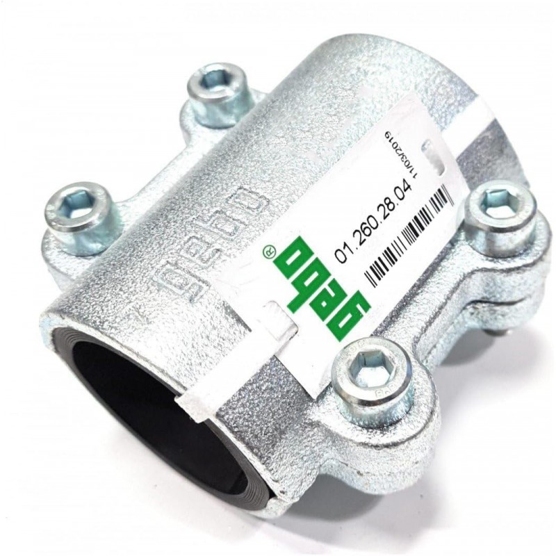 Malleabile clamp 1 1/2'' Riparazione BSP per Tubi in Acciaio di perdite ...