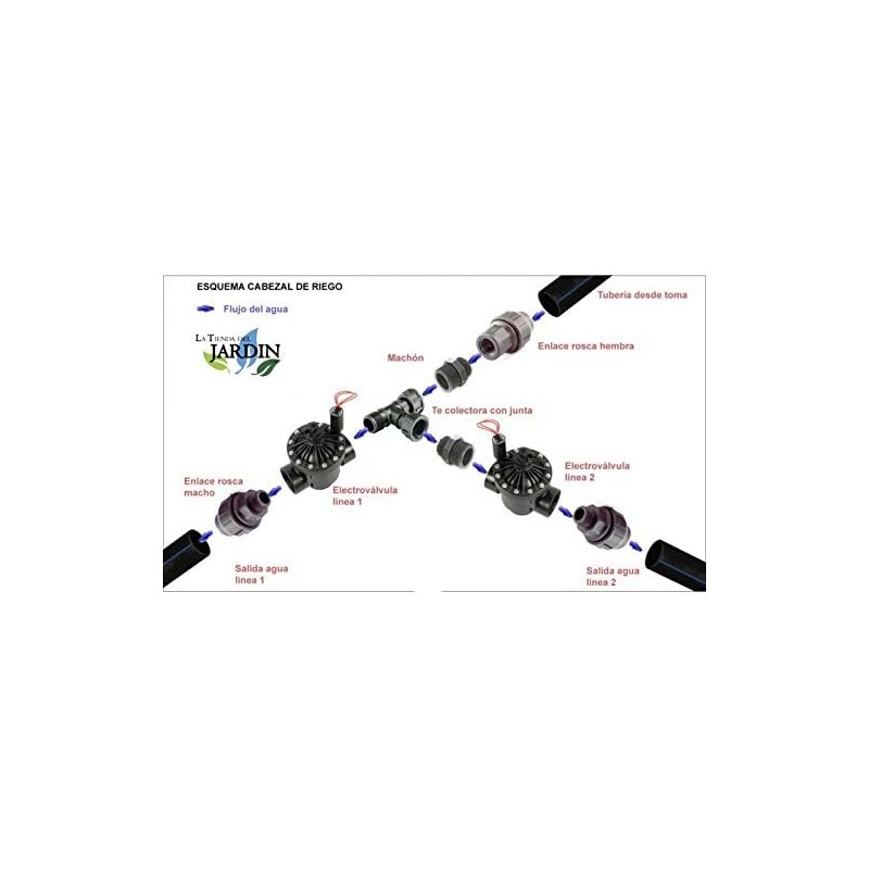 PGV-100-MM 1" 24V Hunter male thread solenoid valve. 4 units