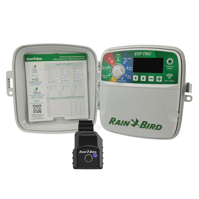 Rain Bird ESP-TM2 12 zones outdoor + LNK automatic irrigation controller