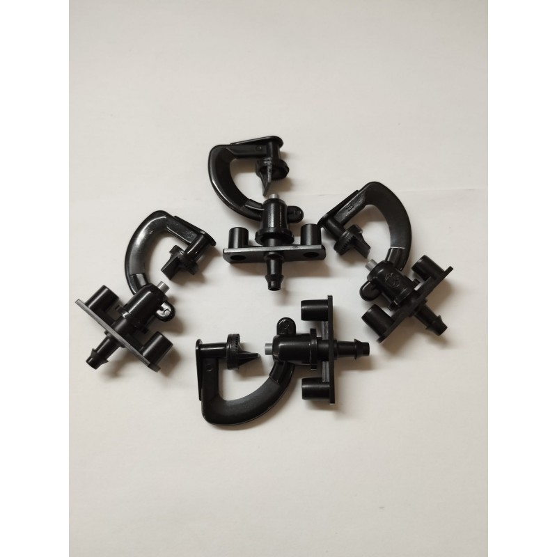 Pack 50 x Microaspersor de riego 180º. Alcance 2 a 2,5 metros
