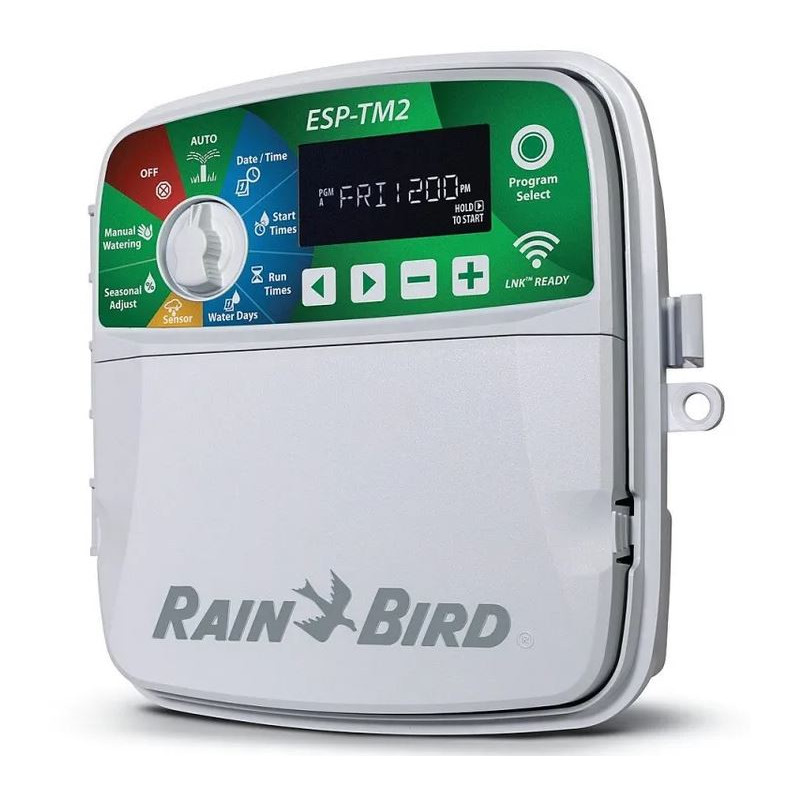 Kit professionnel d'irrigation automatique Rain Bird de 12 zones 24V pour tuyaux de 32mm
