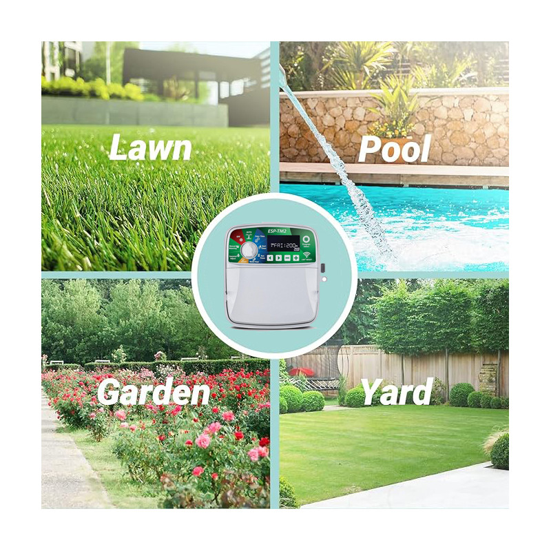 Rain Bird ESP-TM2 6 Zone Wifi Irrigation Programmer + 6 Valves