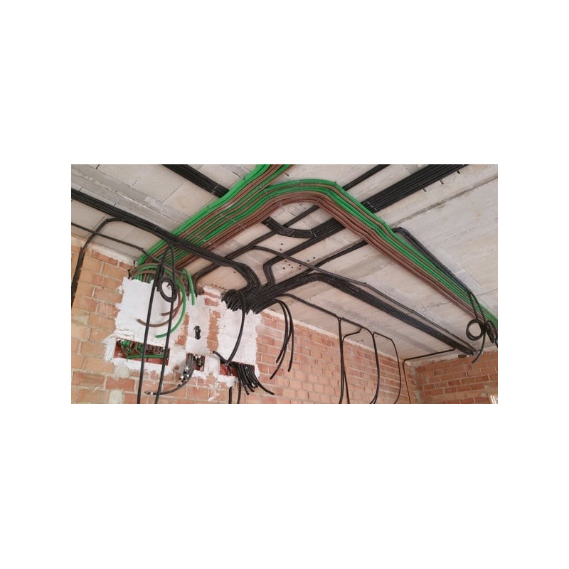 Tub corrugat PVC 16 mm, 10 metres