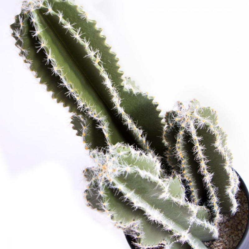 Planta Artificial Captus Castillos Hadas 62cm con Macetero