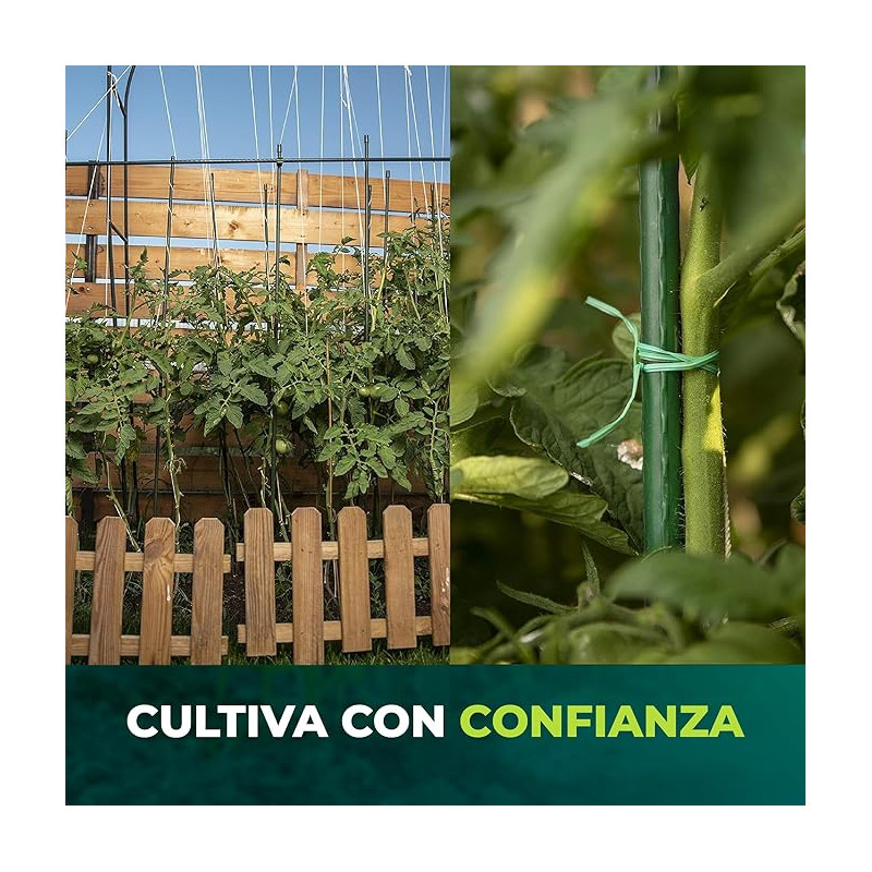 Tutor Acero Plastificado 210cm 16 mm | Varillas para Plantas y Arbol