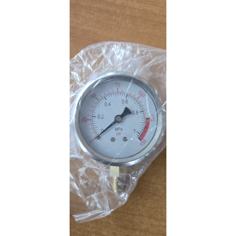 Glycerin-Manometer 0-10 bar 1/4