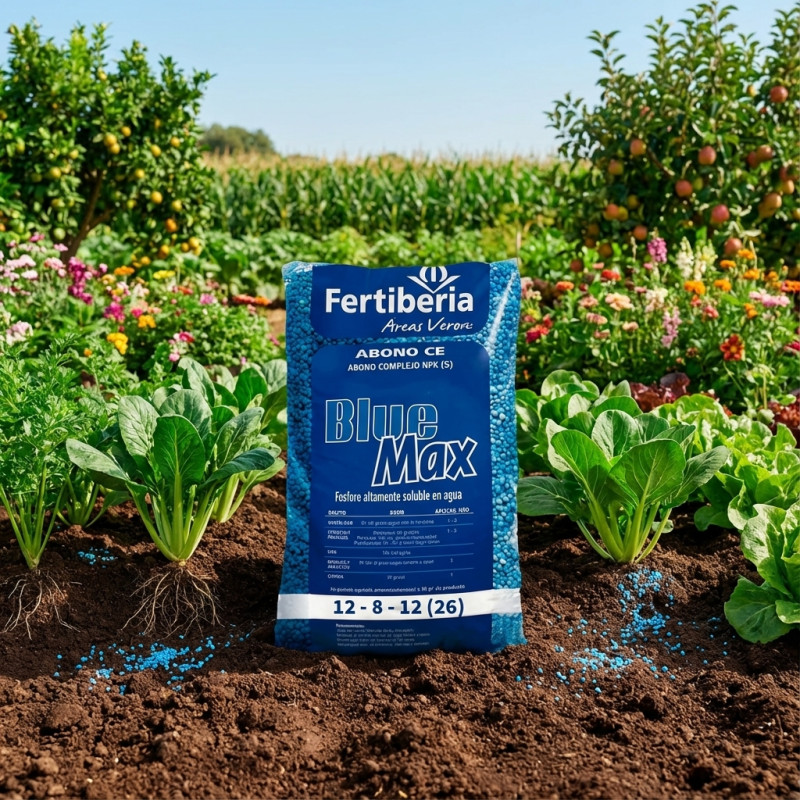 Blue Max 16-6-12 complex fertilizer fertilizer, 25 Kg
