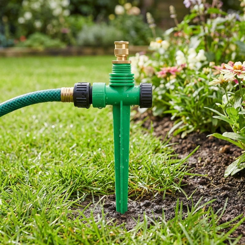 1/2" sectorial agricultural sprinkler kit + sprinkler holder spike