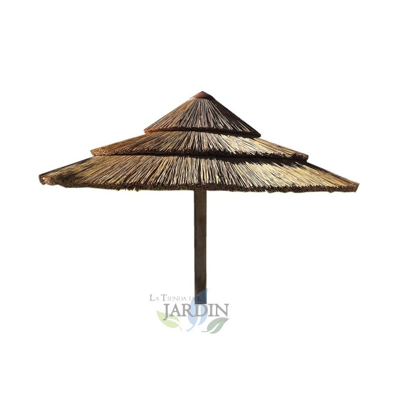Parasol de jardin exotique Junco africain 2.15 mètres