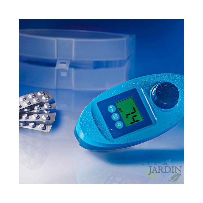 Portable photometer, chlorine, bromine, alkalinity, pH and cyanuric ...